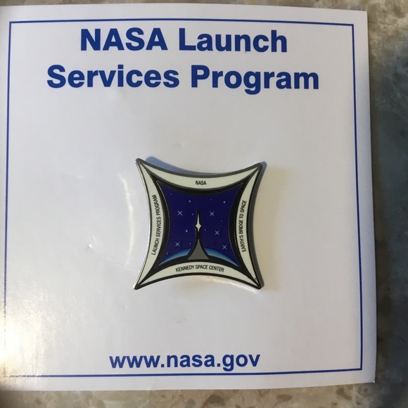 Nasa | Other | Lapel Pin Nasa Launch Services Program Lsp Logo | Poshmark